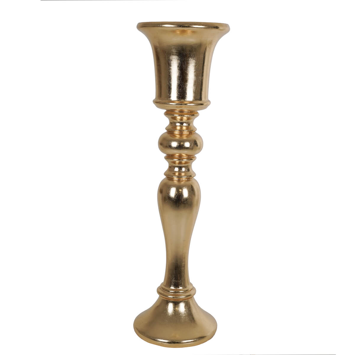 Candelabro Alto in Vetroresina Oro | Stilé Collection